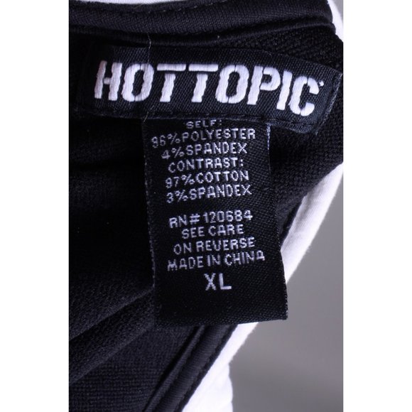 Hot Topic | Dresses | Xl Plus Goth Hot Topic Wednesday Addams Mini ...